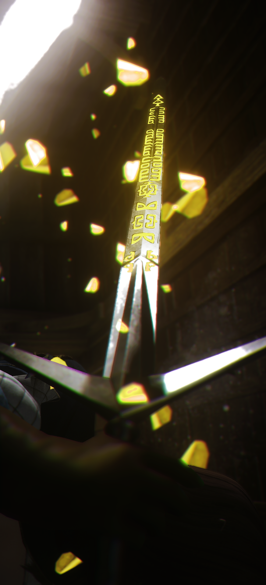 Aerondight - The Witcher 3 Ultimate Silver Sword that actually glows and charges at Skyrim ...